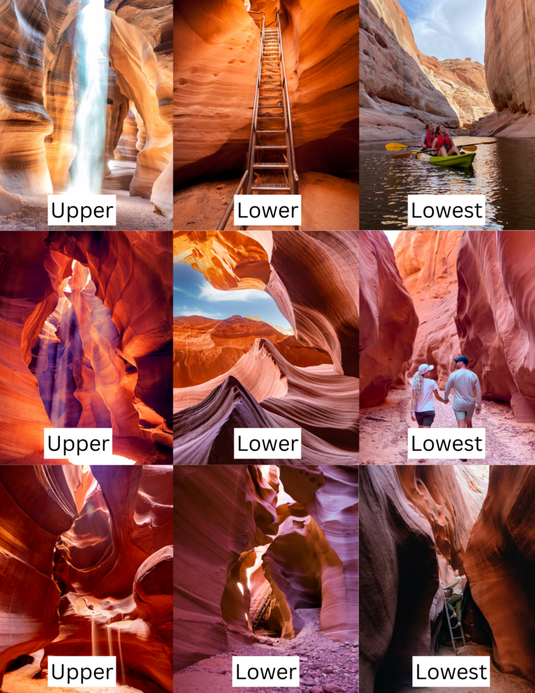 Antelope Canyon. Upper? Lower? Lowest? What's the Difference?